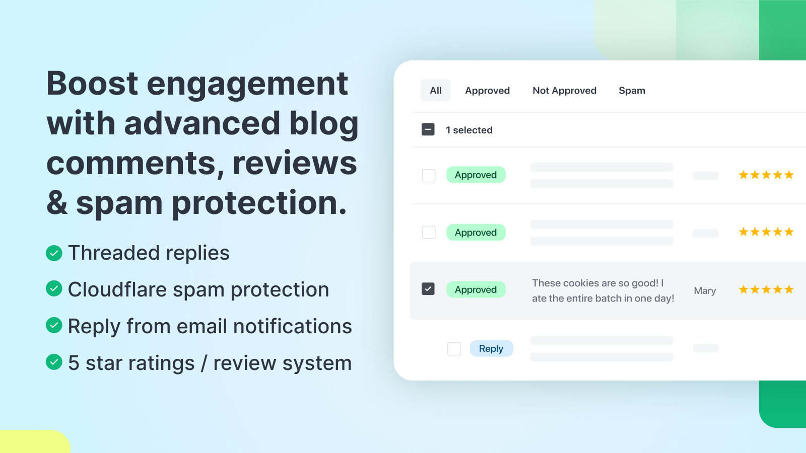 Demo of Better Blog Comments